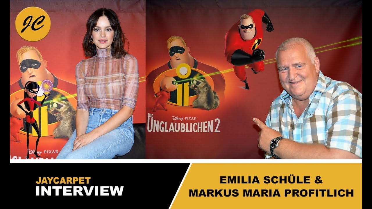 Die Unglaublichen 2: Interviews mit Emilia Schüle & Markus Maria ...